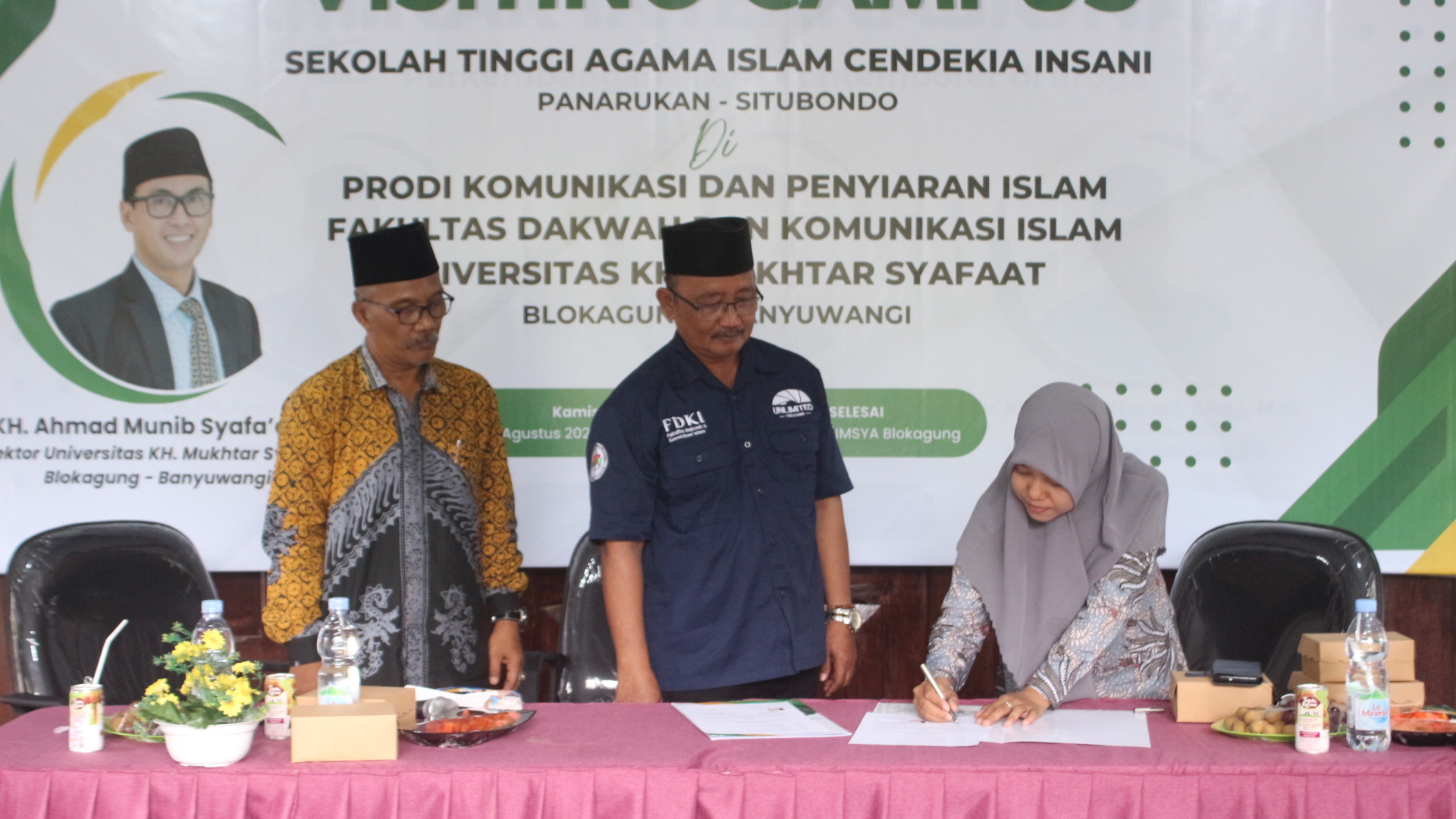 FDKI UIMSYA dan STAI Cendekia Insani Teken Kerjasama Penguatan Akademik ...