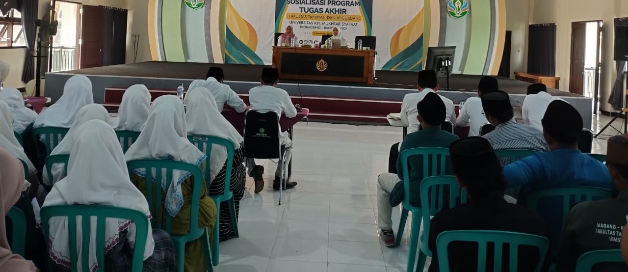 Sosialisasi Tugas Akhir Mahasiswa FTK Uimsya Banyuwangi: Menuju Upgrading Kompetensi dan ...